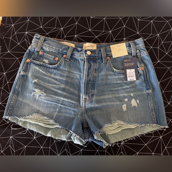 Universal Thread | Shorts | Universal Thread Highrise Cutoff Mini Jean ...
